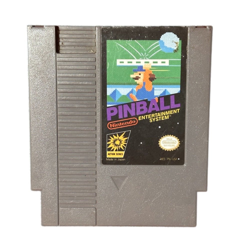 Pinball Nintendo NES game 1985 Finer Things Resale